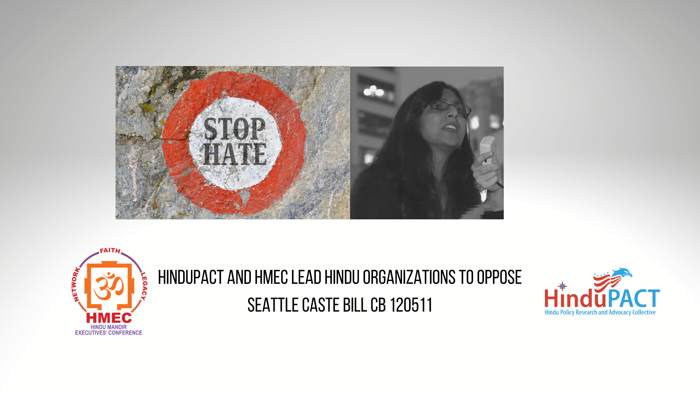 Letter from HinduPACT, Hindu Mandir Executives’ Conference (HMEC) and Other Hindu Organizations ...